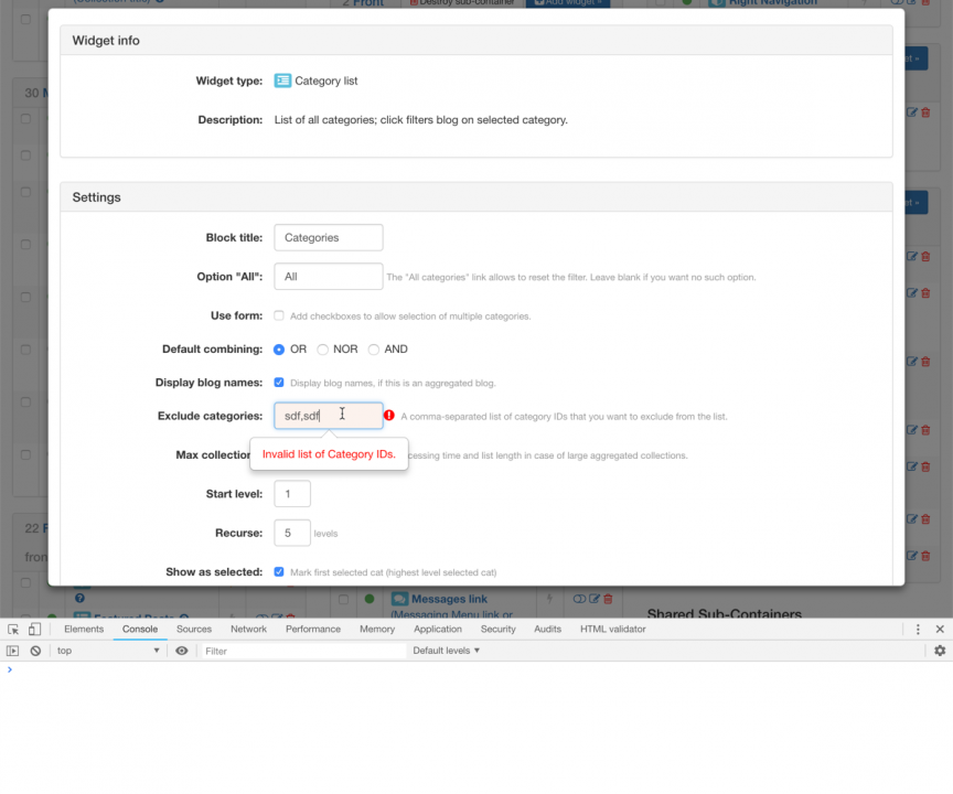 Javascript Error Popover For Fielderror Class Added Dynamically